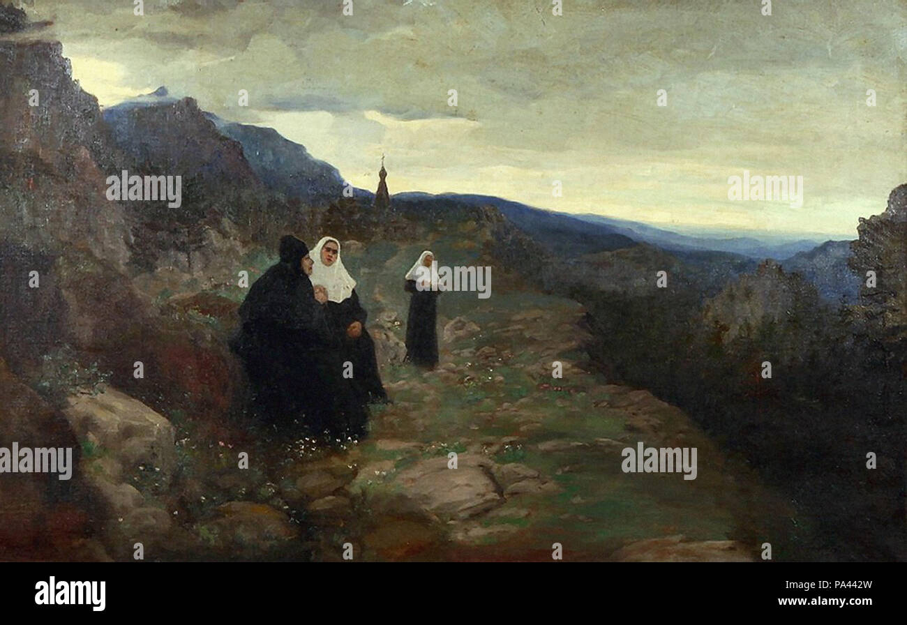 Popov Lukian - a Spiritual Landscape Stock Photo - Alamy