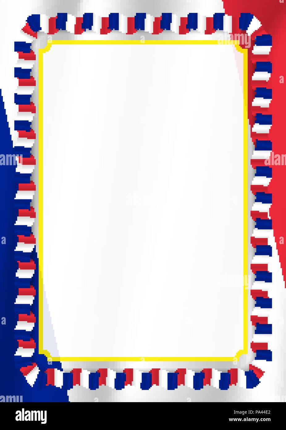 French Frame Template