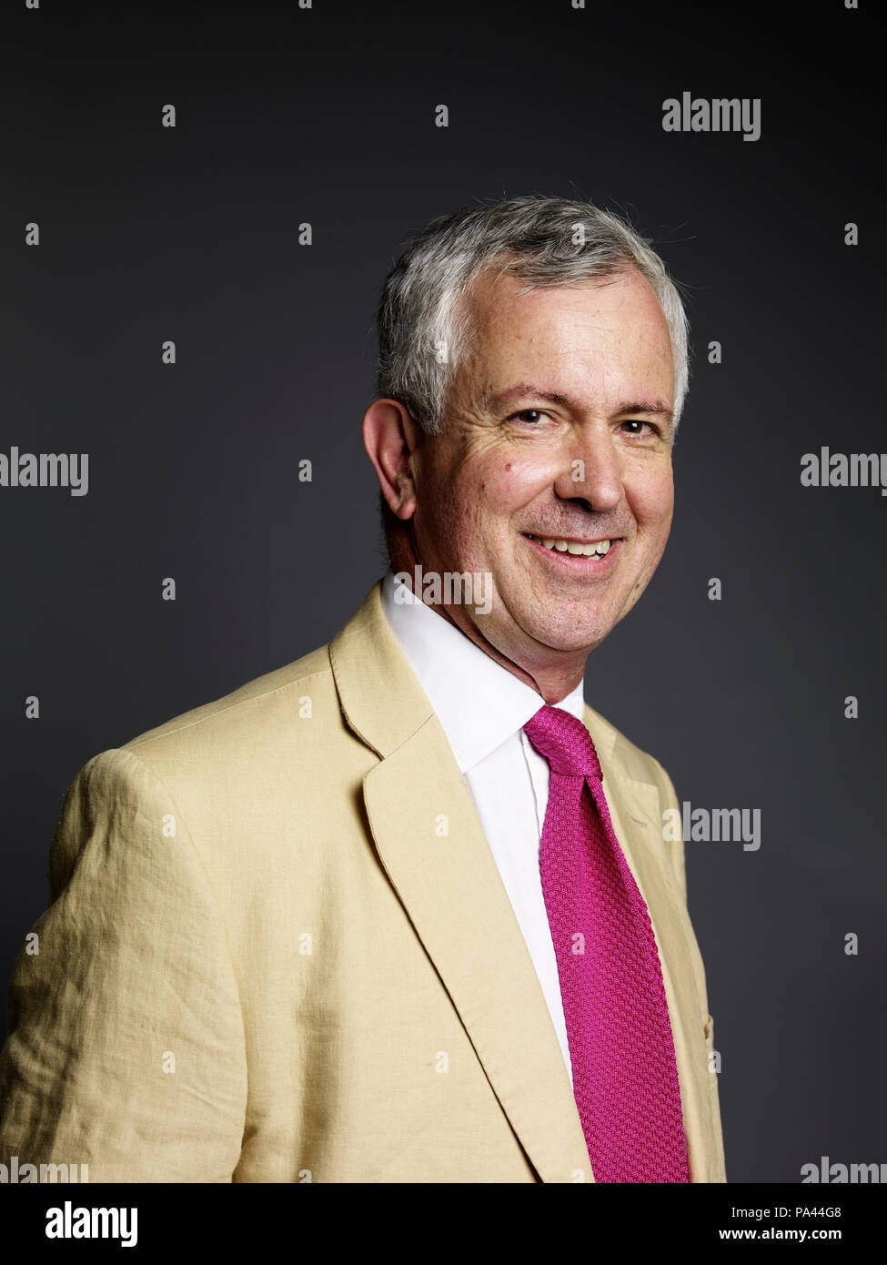 Andrew Gimson at the Oldie Literary Lunch 17/07/18; ; Photography Neil ...
