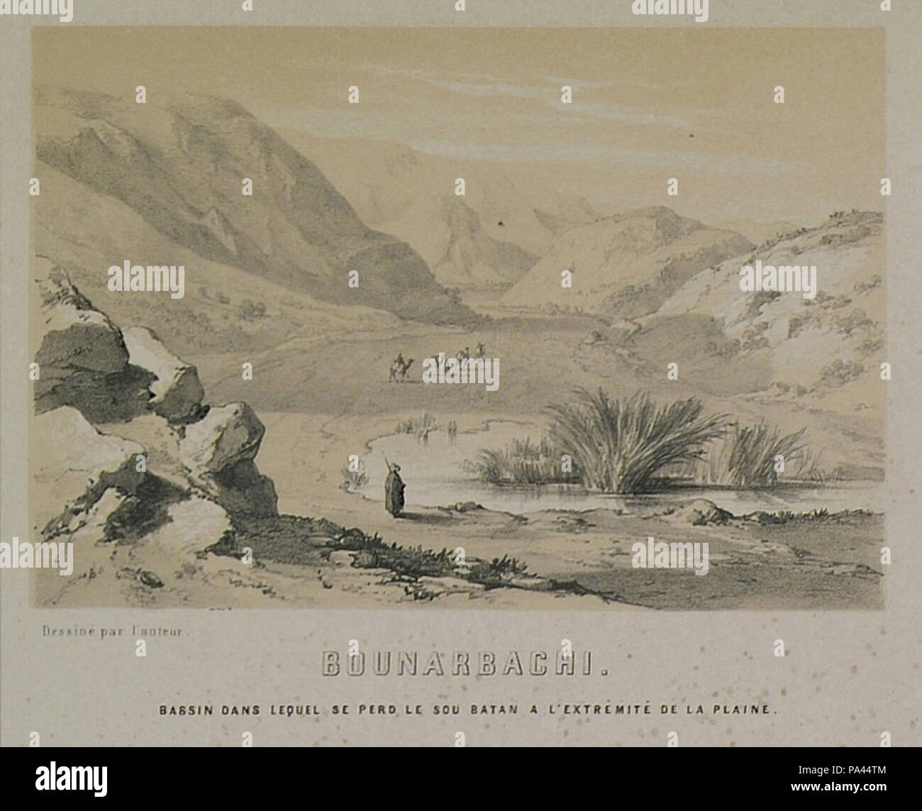 41 Bounarbachi Bassin dans lequel se perd le Sou Batan dans l'extremité ...