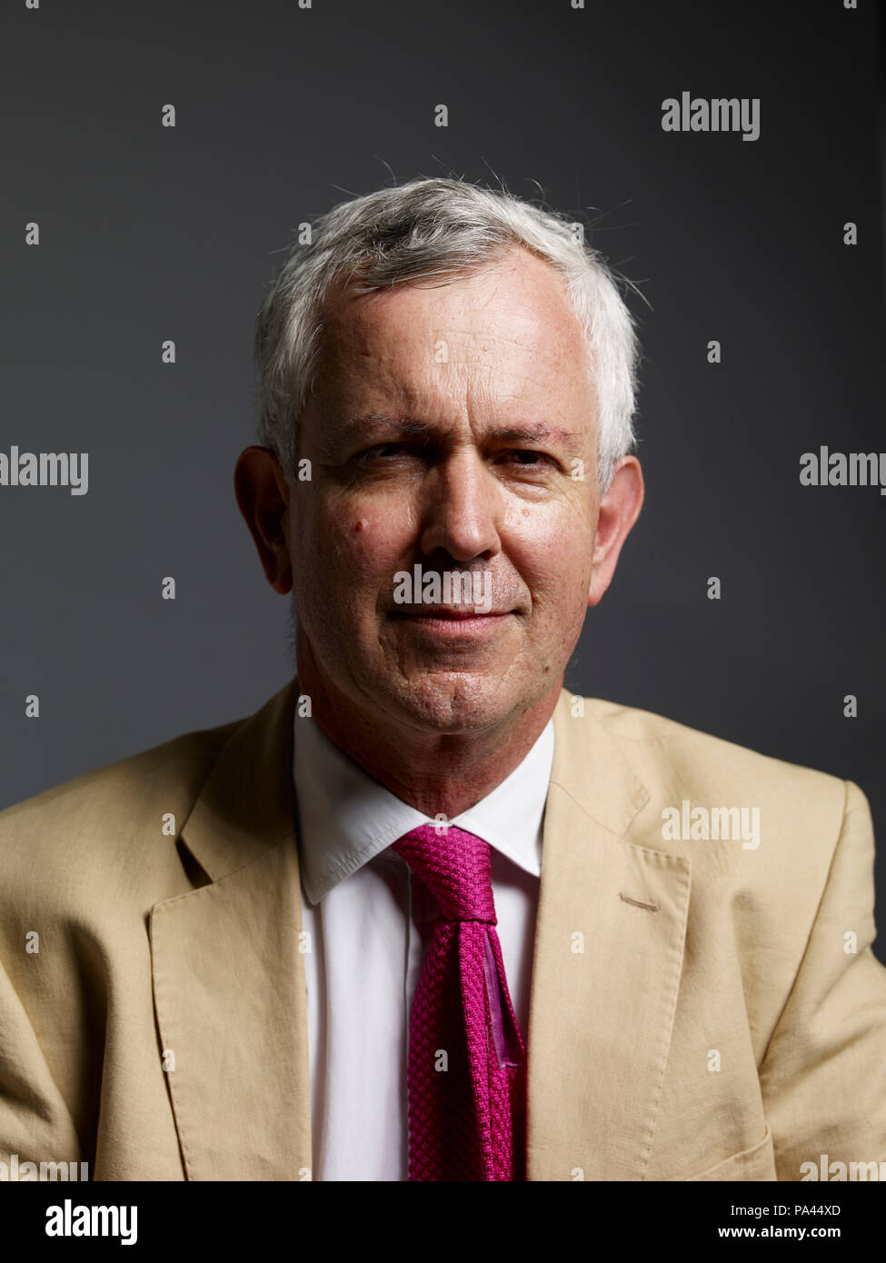 Andrew Gimson at the Oldie Literary Lunch 17/07/18; ; Photography Neil ...