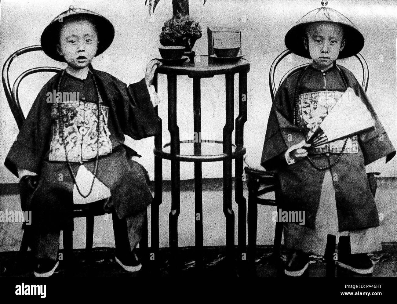 619 Emperor Kuang Hsu and Brother Stock Photo - Alamy