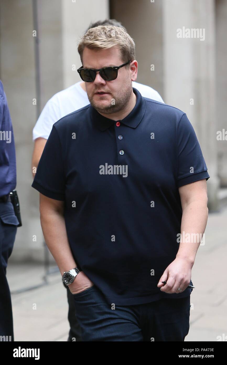 James Cordon seen filming a sketch for The Late late Show Featuring ...