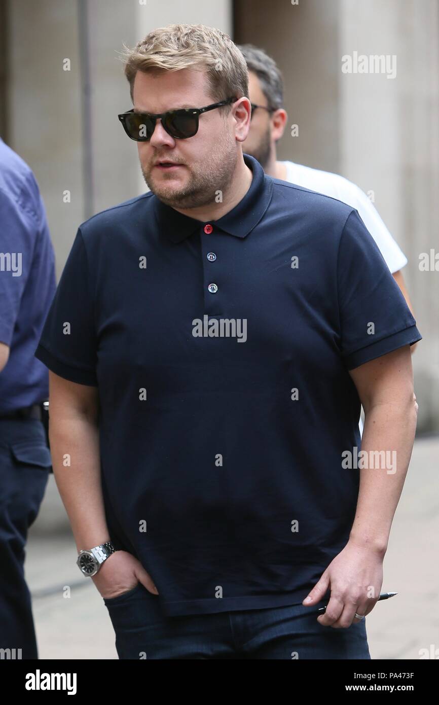 James Cordon seen filming a sketch for The Late late Show Featuring ...