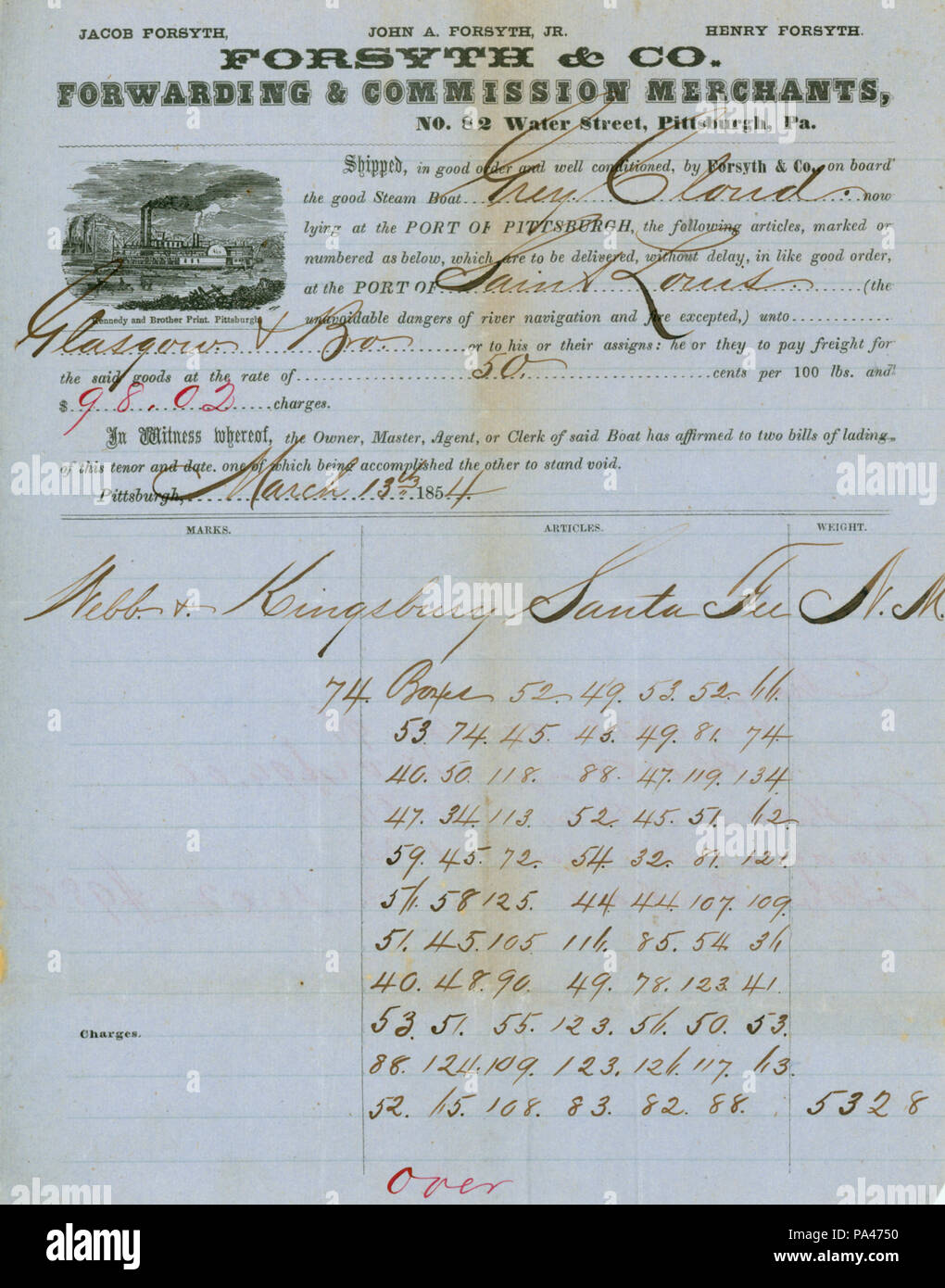 Bill of goods hi-res stock photography and images - Alamy