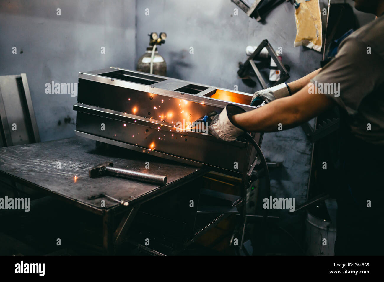 Pellet production hi-res stock photography and images - Alamy