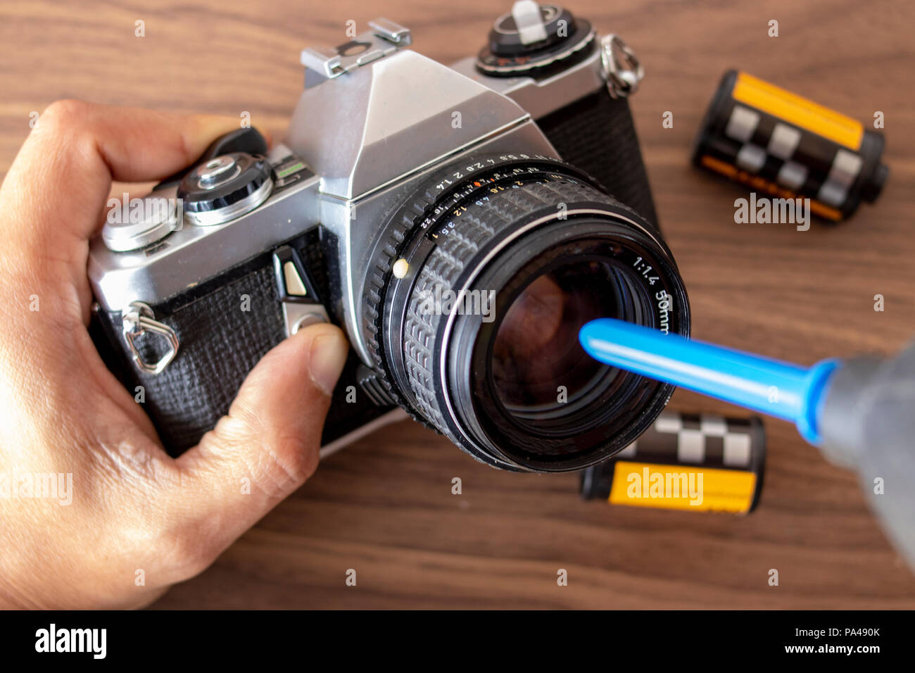 Lens Maintenance High Resolution Stock Photography and Images - Alamy