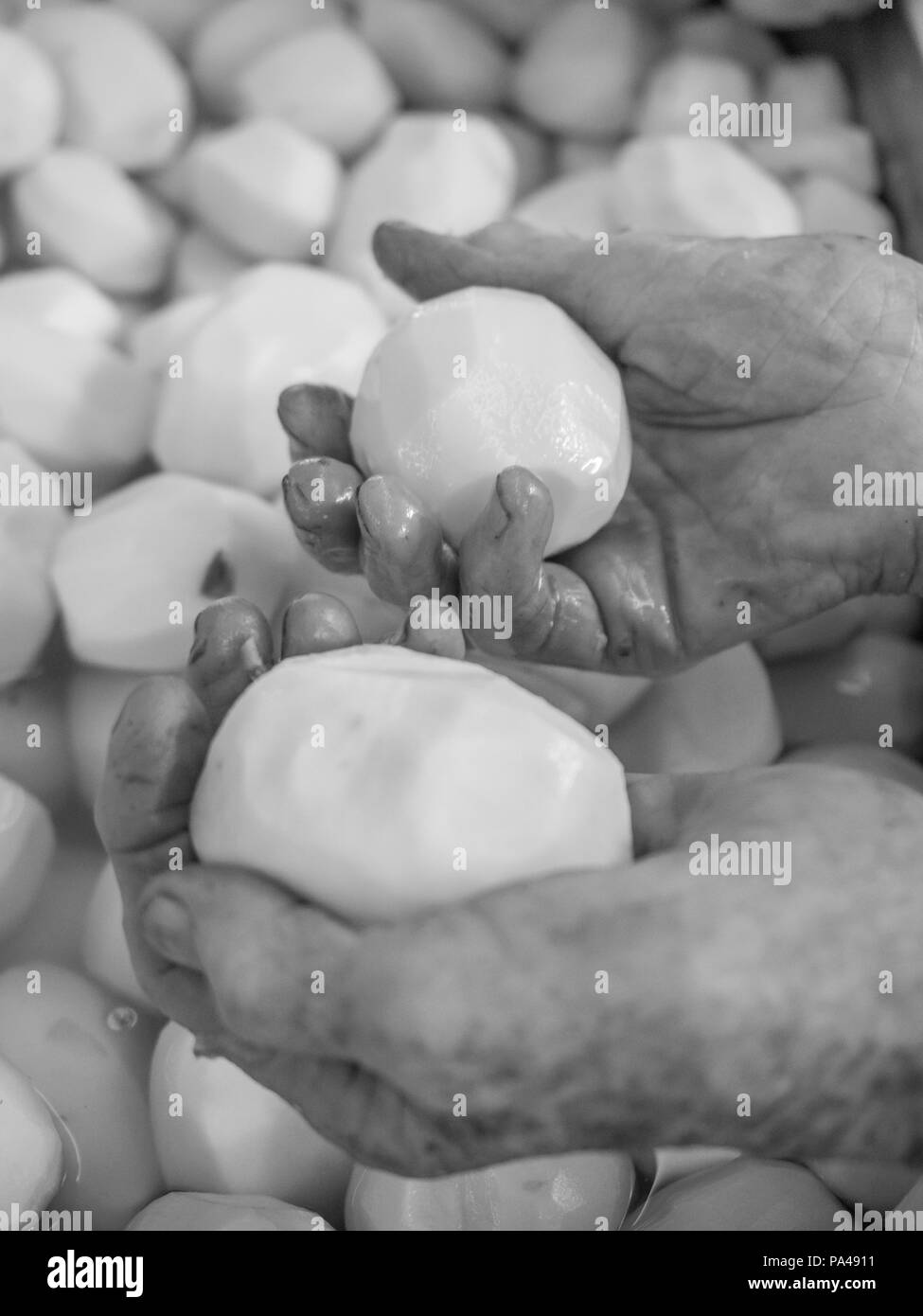 Body peeling skin Black and White Stock Photos & Images - Alamy