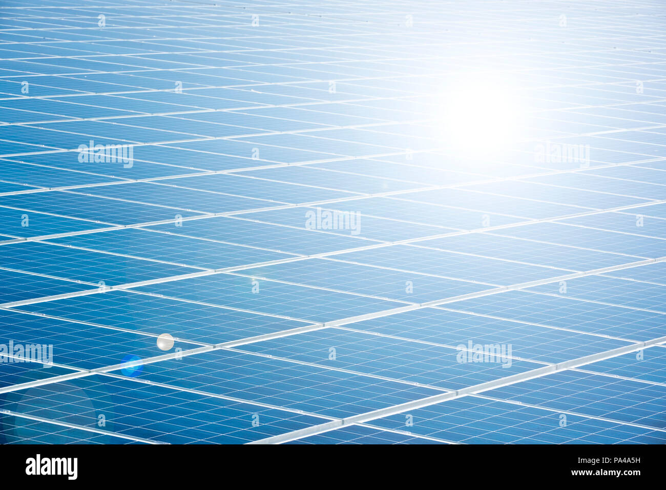 A photography of a blue solar panel Stock Photo - Alamy