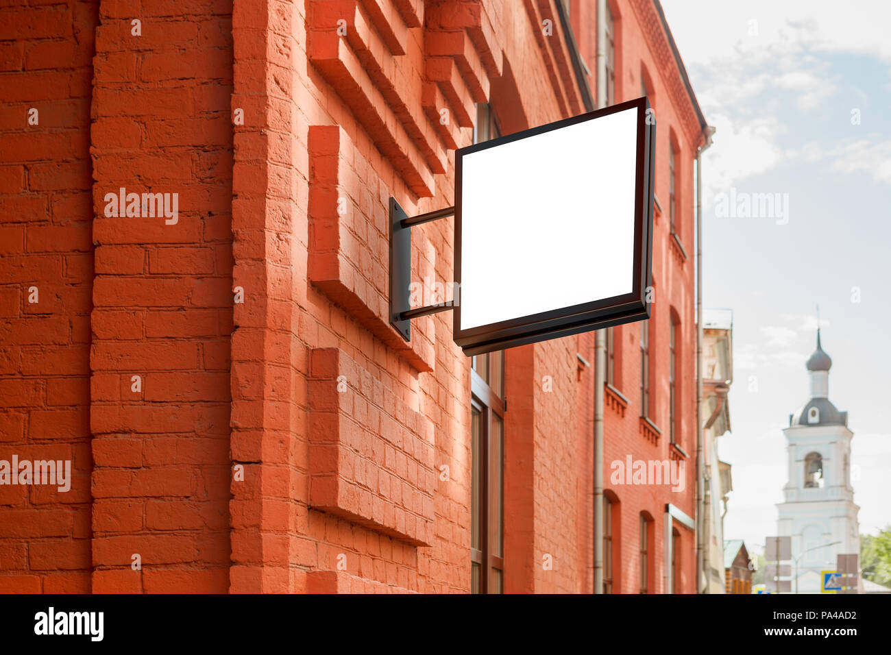 Square signboard store hi-res stock photography and images - Alamy
