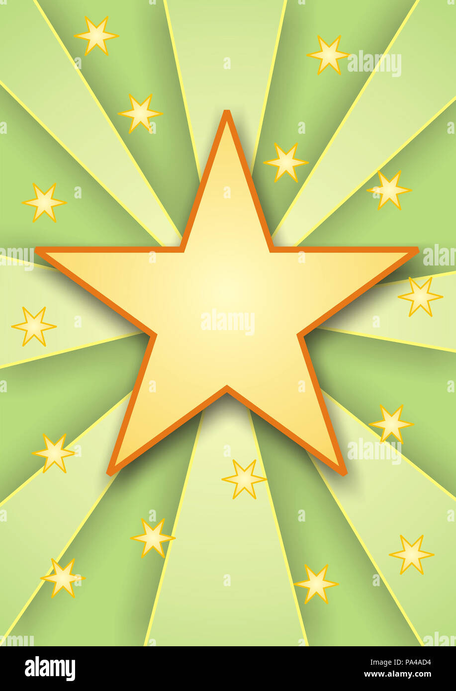 A illustration of a colored stars background Stock Photo - Alamy