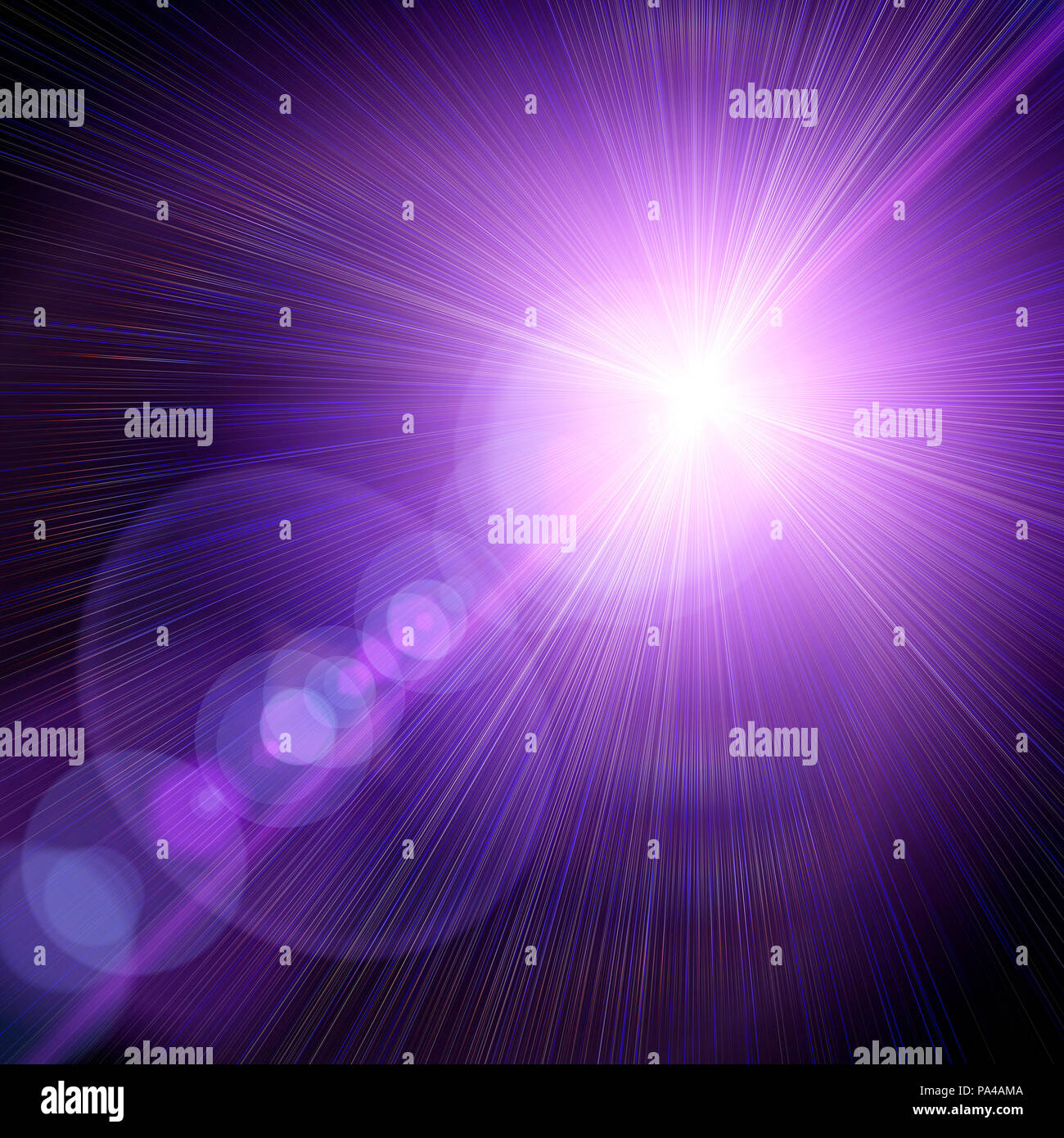 An illustration of a bright star background Stock Photo - Alamy