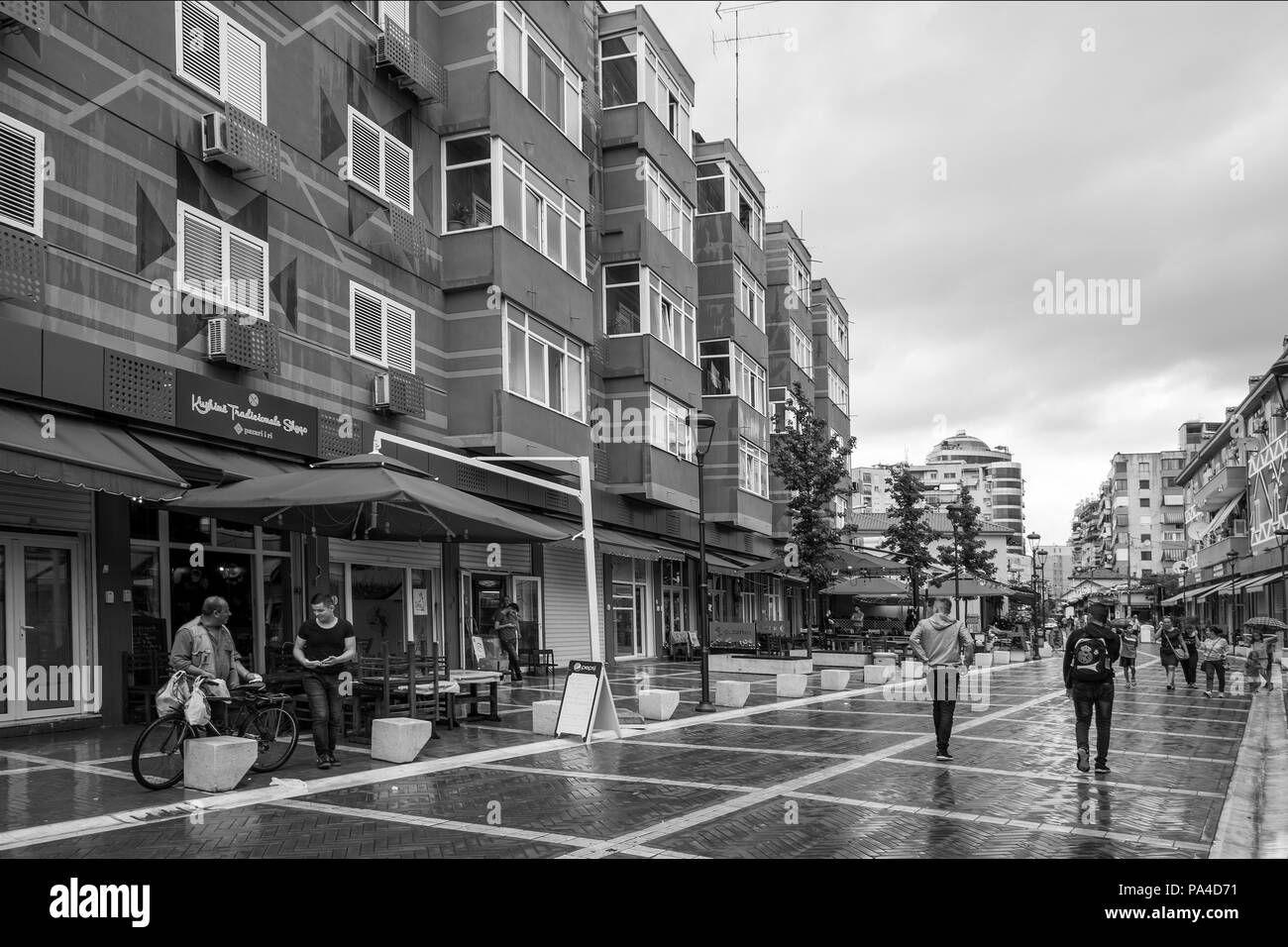 Albania, Tirana, daily life Stock Photo - Alamy