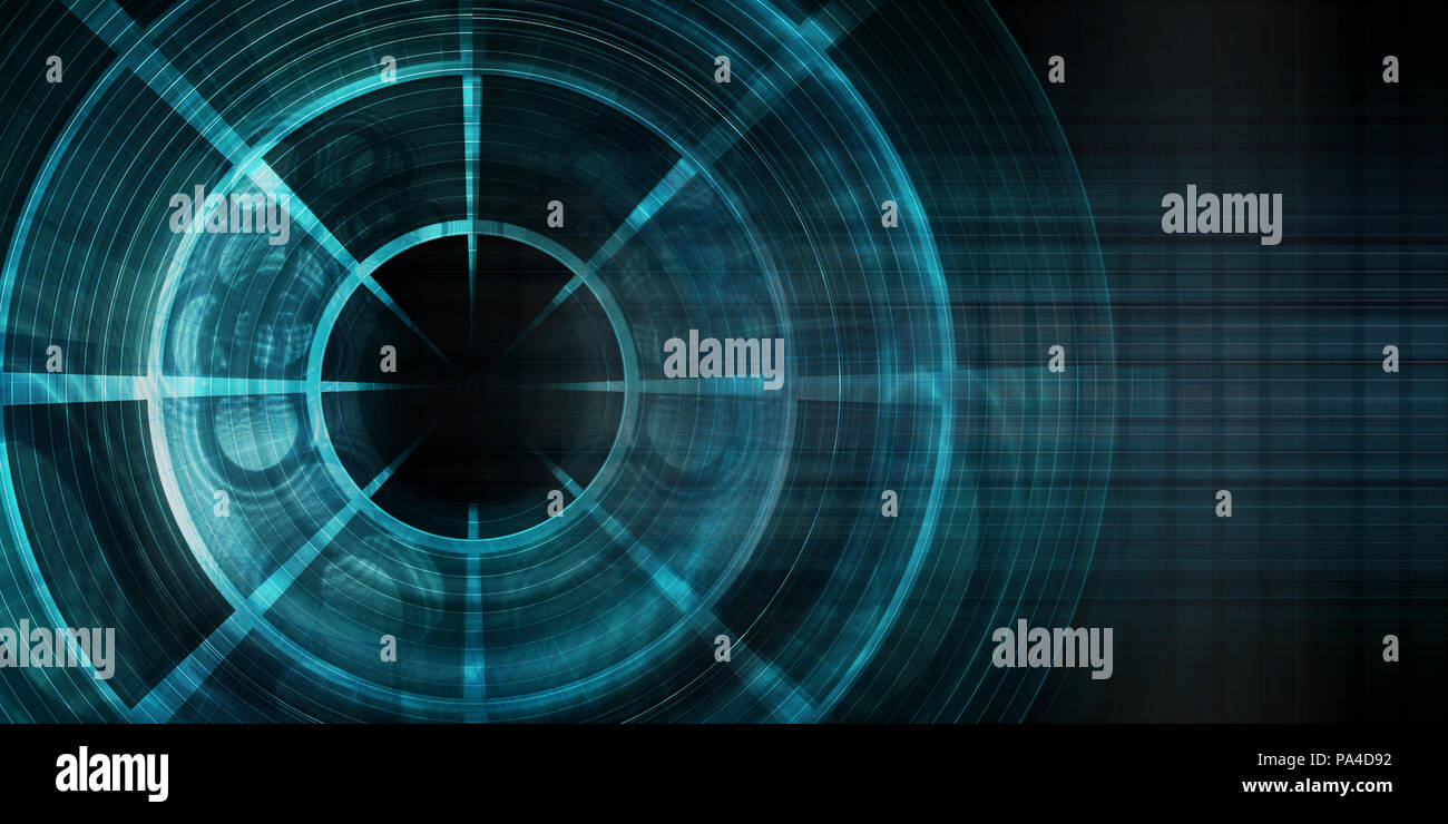 Targeted Marketing Abstract Background as Concept Art Stock Photo - Alamy