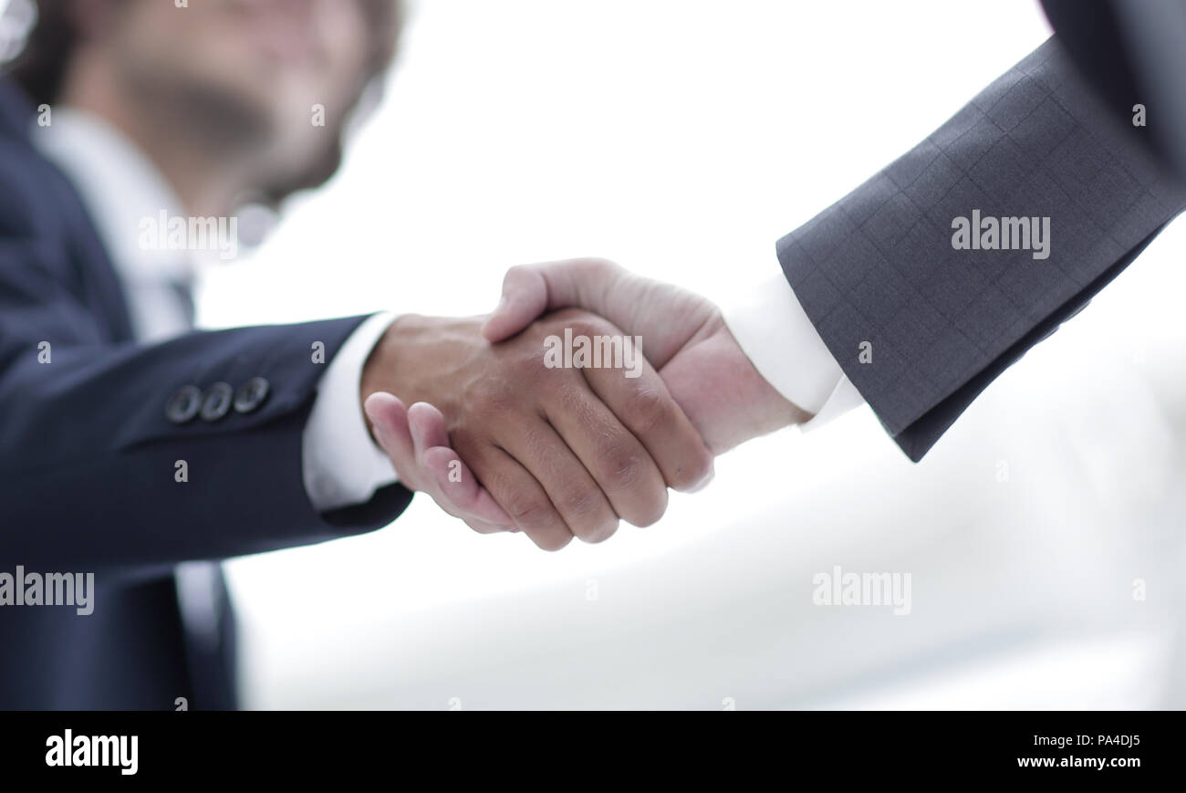 Two businessman shaking hands greeting each other Stock Photo - Alamy Two businessman shaking hands greeting each other Stock Photo - Alamy