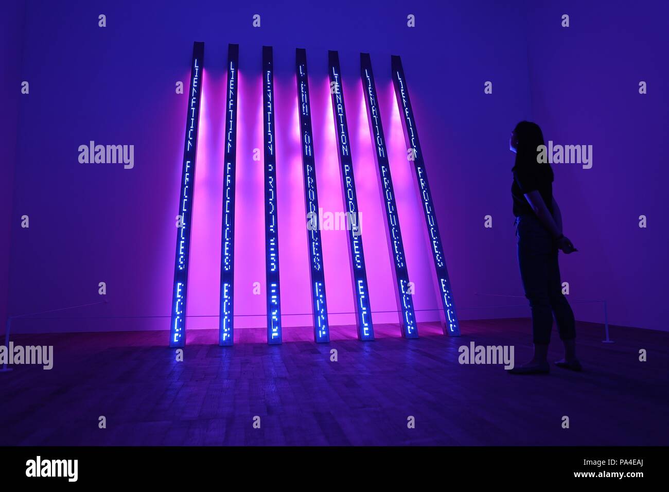 Tate MODERN OPENS NEW DISPLAY OF WORK BY JENNY HOLZER 20 July 2018 ...