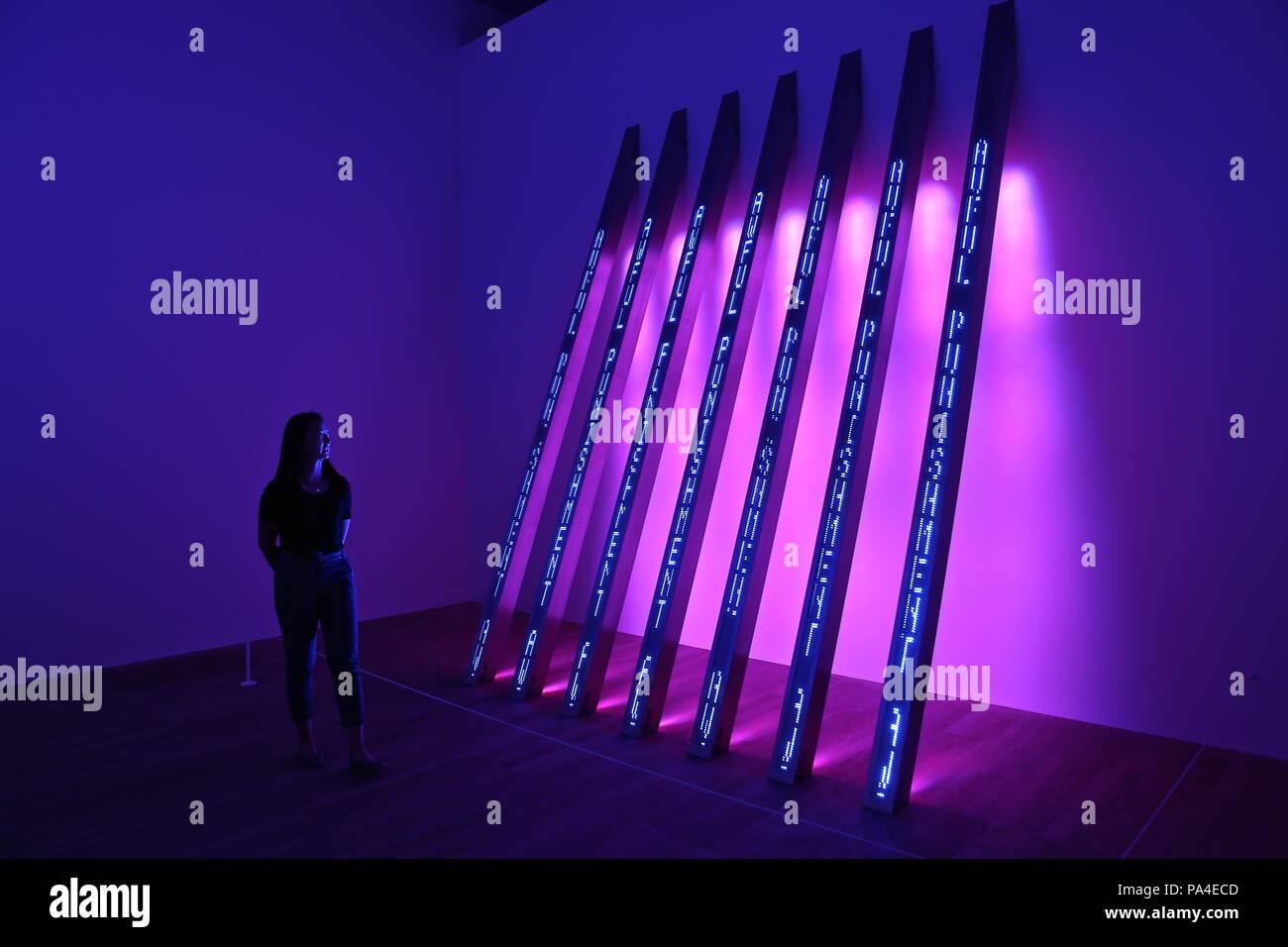 Tate MODERN OPENS NEW DISPLAY OF WORK BY JENNY HOLZER 20 July 2018 ...