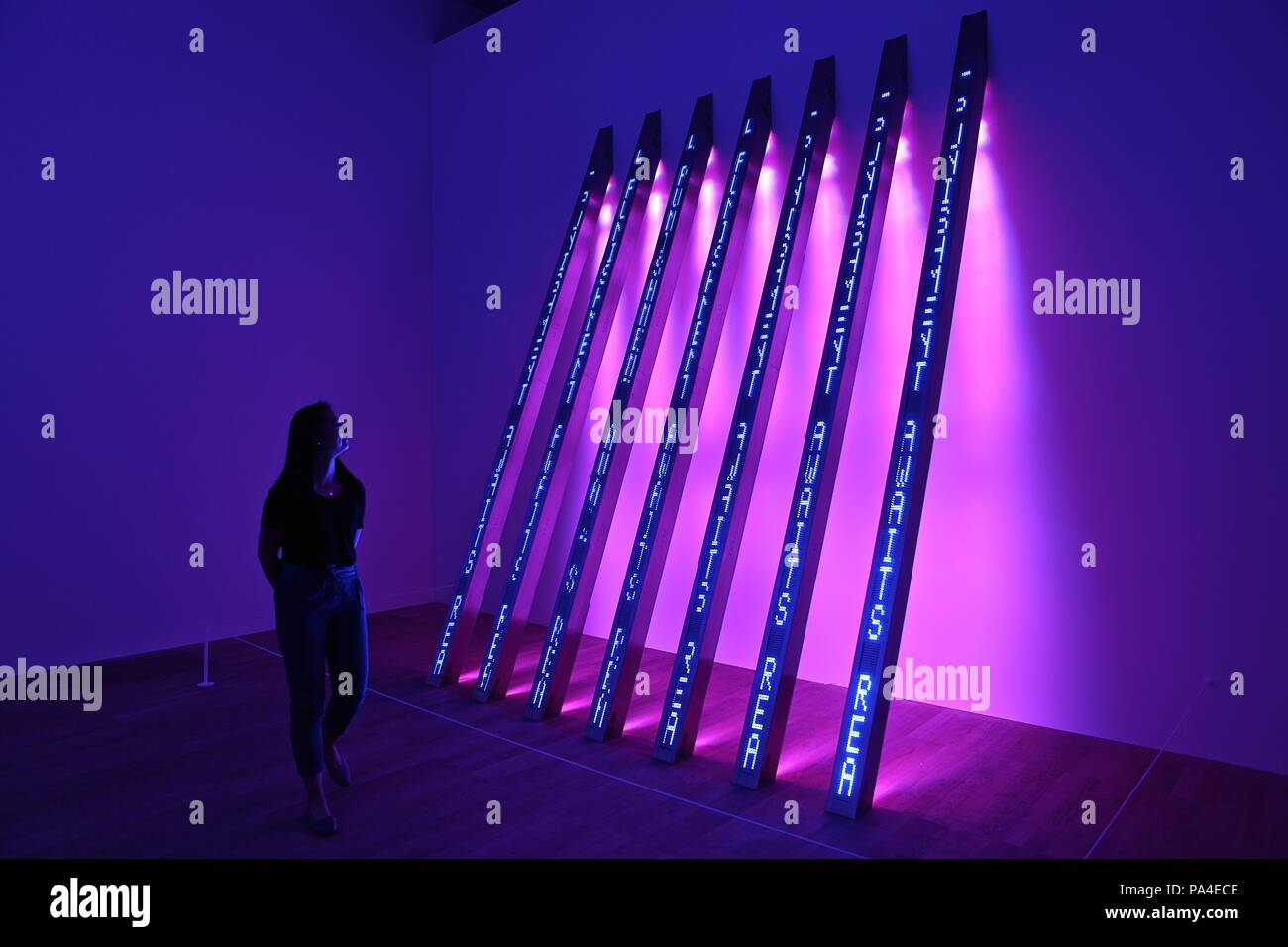 Tate MODERN OPENS NEW DISPLAY OF WORK BY JENNY HOLZER 20 July 2018 ...