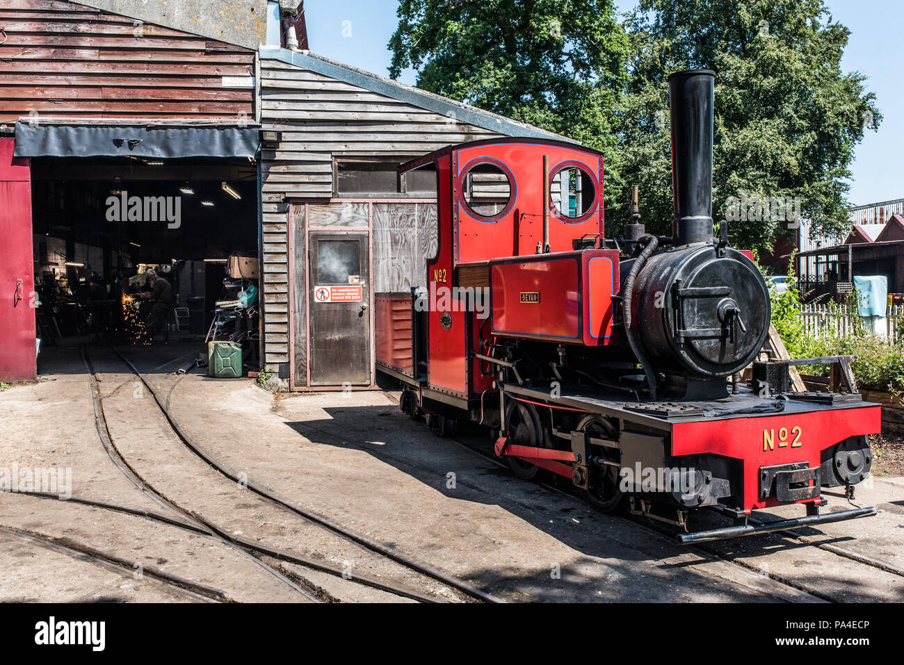 Bressingham train hi-res stock photography and images - Alamy