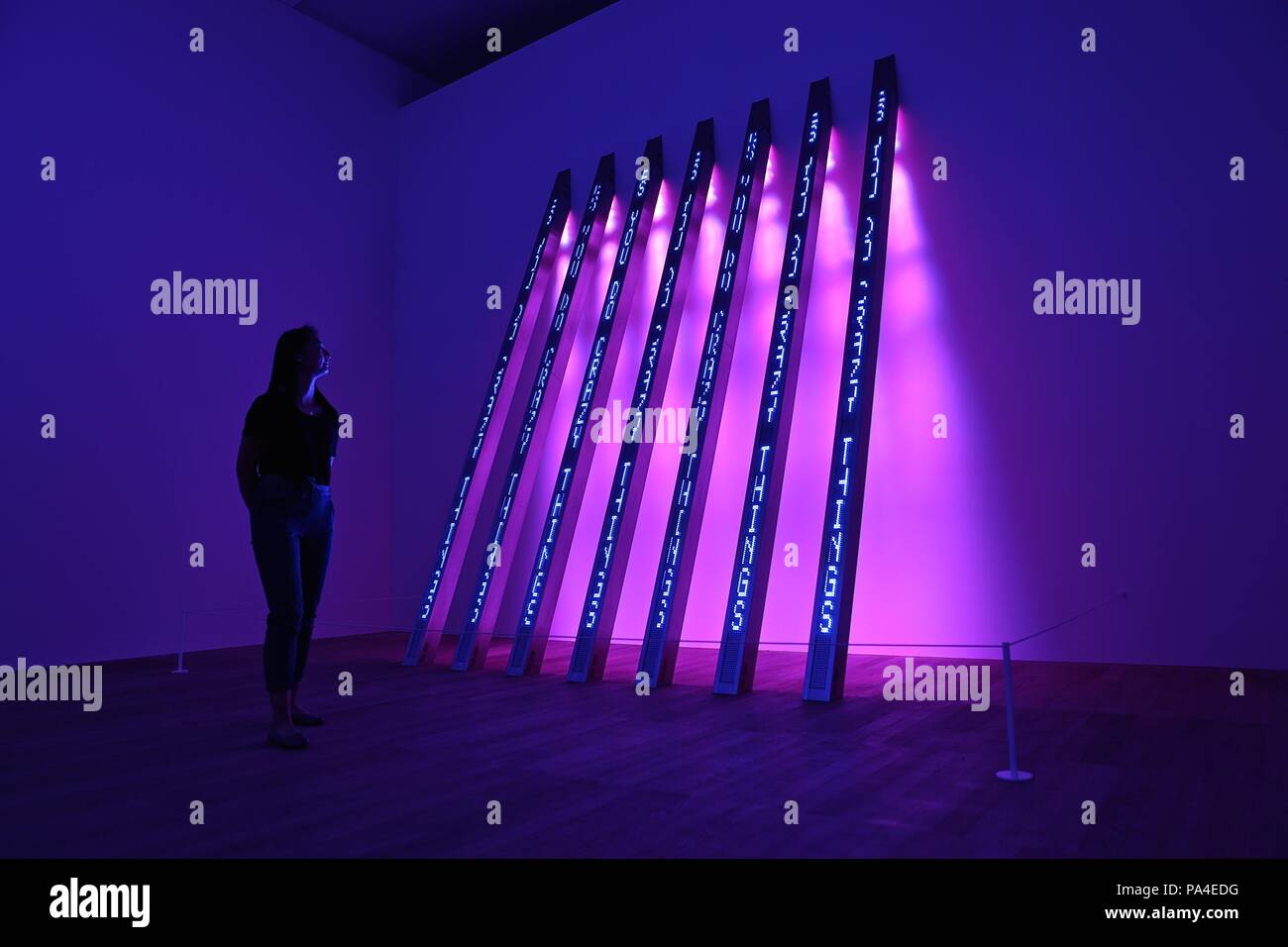 Tate MODERN OPENS NEW DISPLAY OF WORK BY JENNY HOLZER 20 July 2018 ...