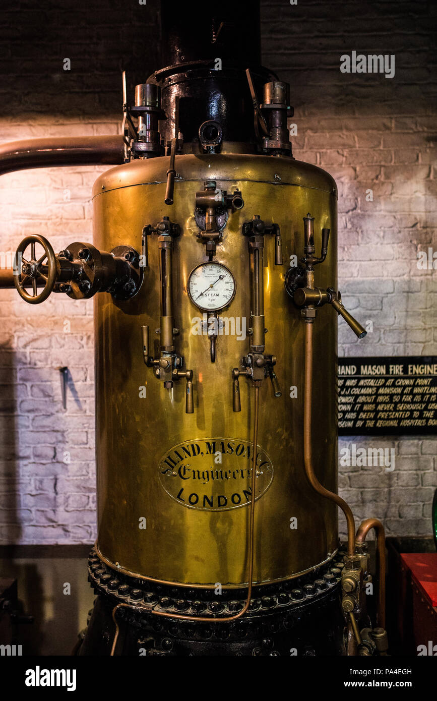 Bressingham Steam & Gardens museum Stock Photo - Alamy