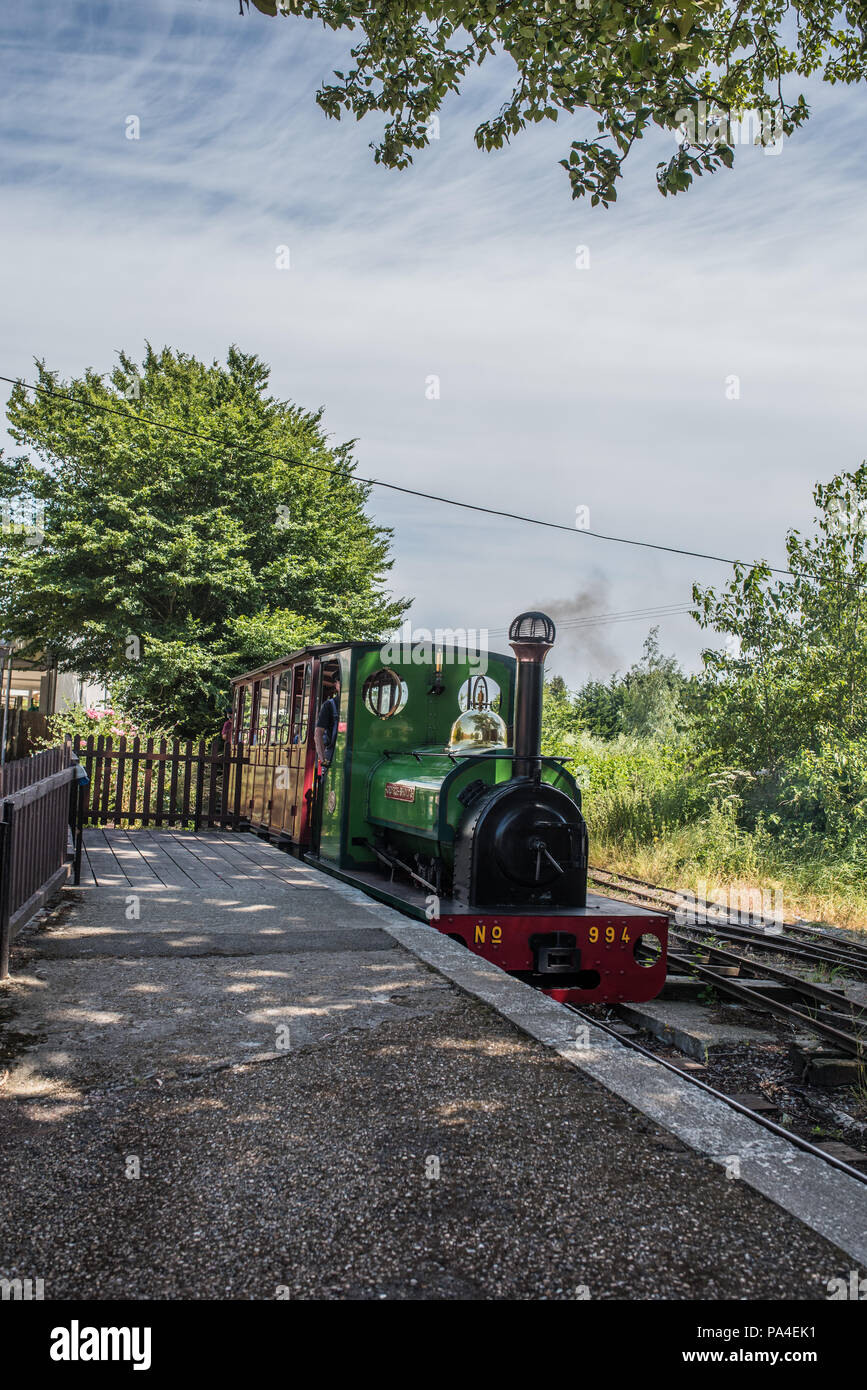 Bressingham Steam & Gardens museum Stock Photo - Alamy