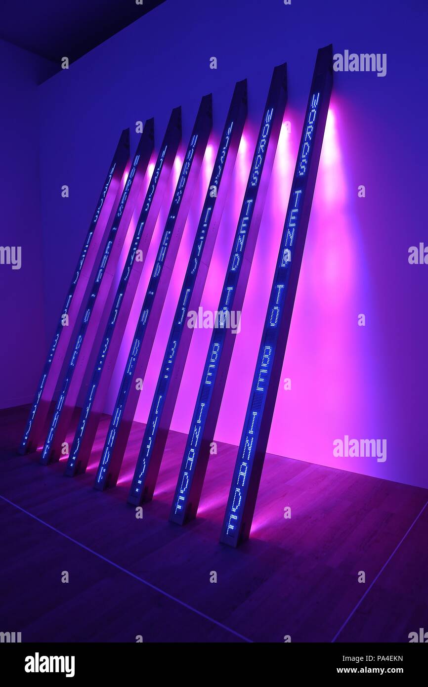 Tate MODERN OPENS NEW DISPLAY OF WORK BY JENNY HOLZER 20 July 2018 ...