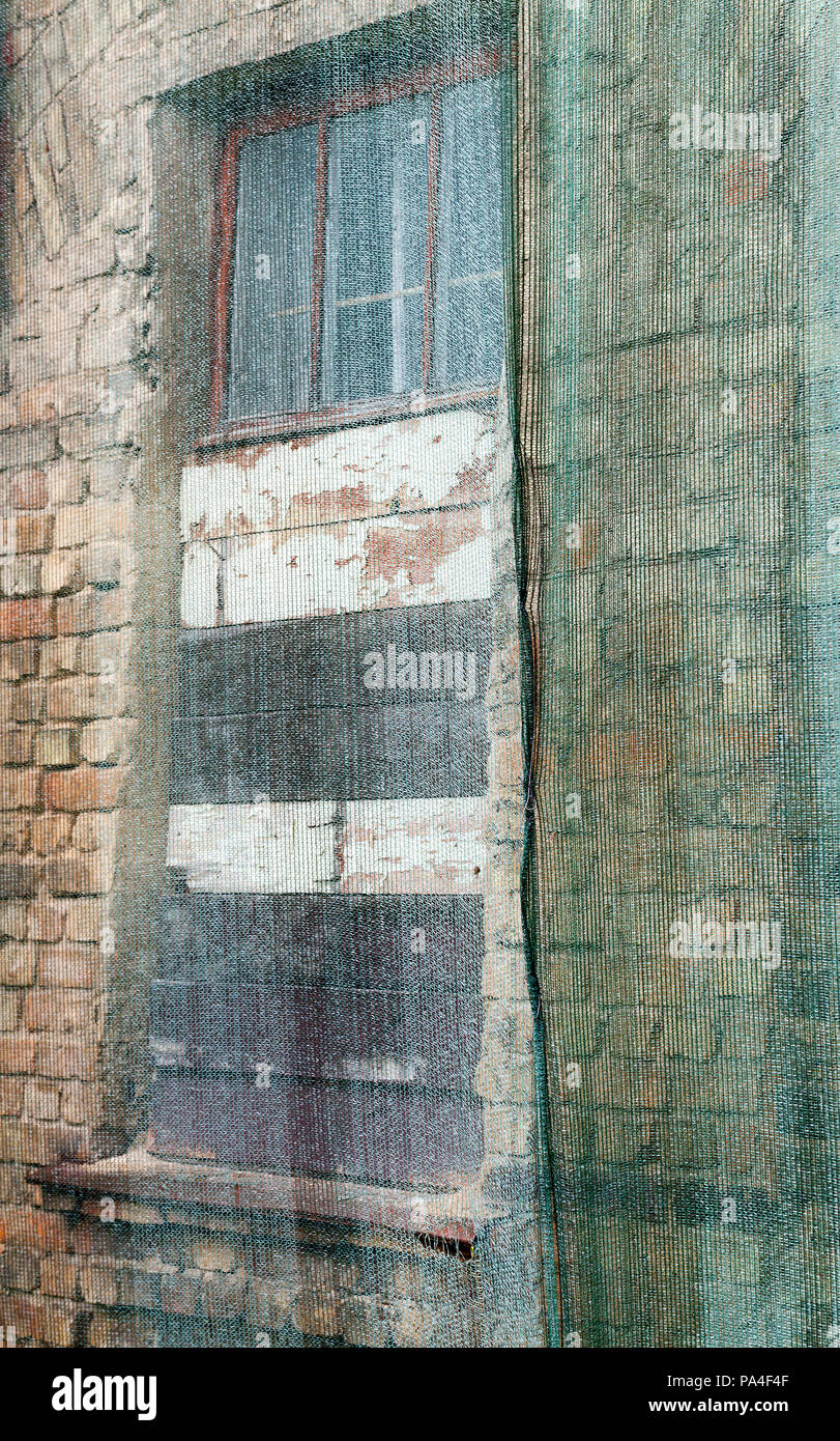 synthetic green mesh, protecting the construction of construction ...