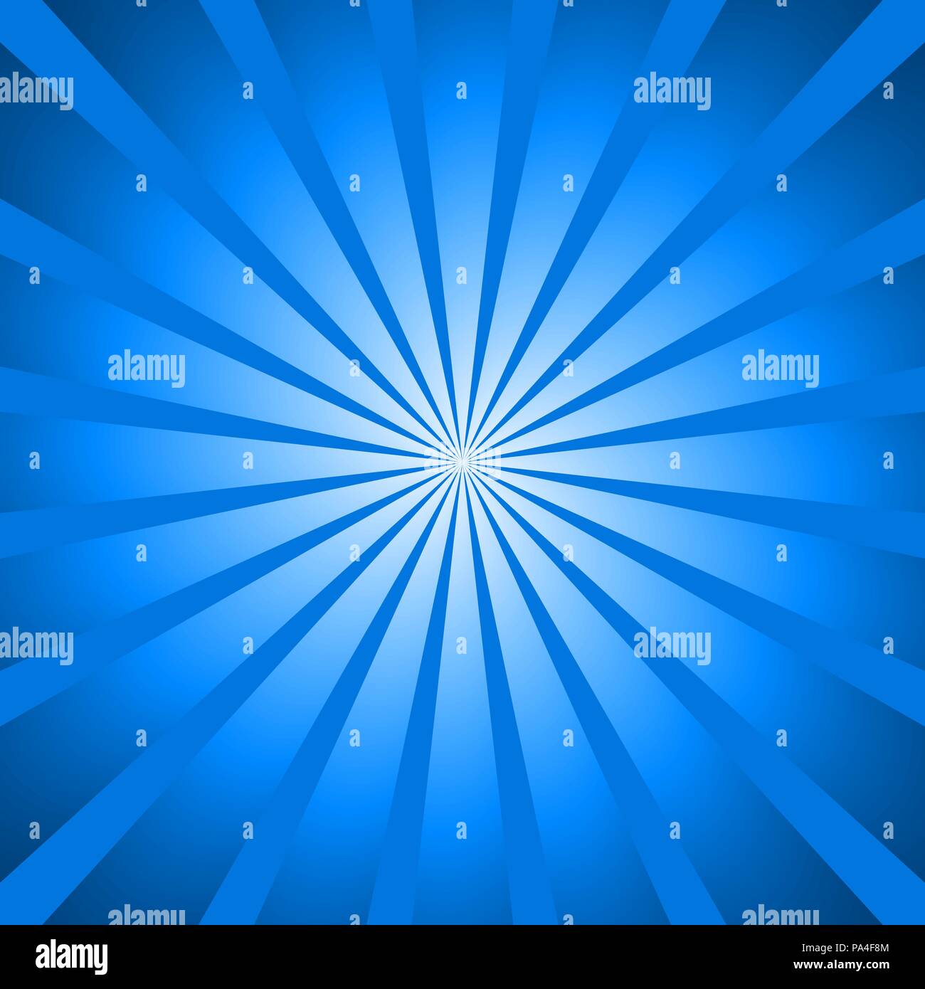 background blue rays Stock Vector Image & Art - Alamy