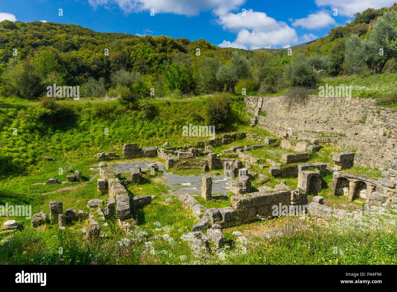 The ancient city Gortys (Gortyna) is located in the valley of the ...