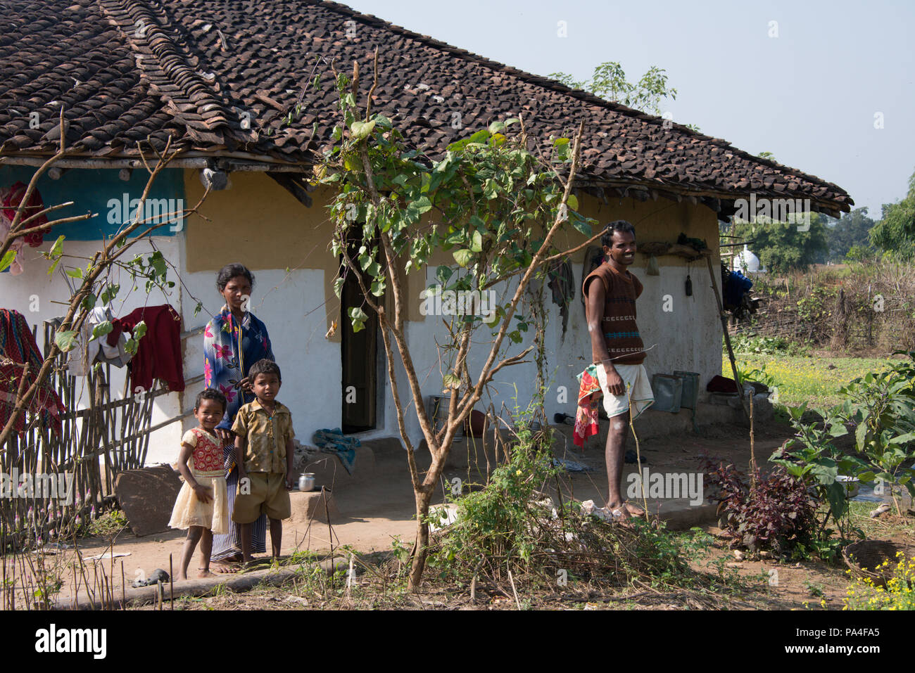 Madhya pradesh village hi-res stock photography and images - Alamy