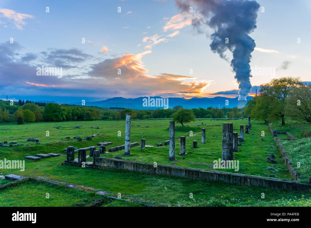 Ancient power plants hi-res stock photography and images - Alamy