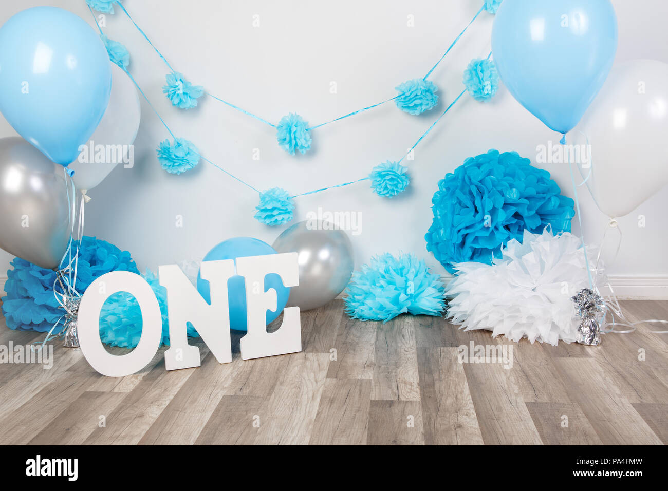 Festive background decoration for birthday celebration with gourmet ...