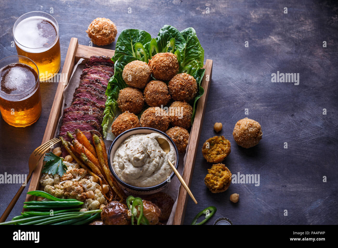 Arabic samosa kibbeh food hi-res stock photography and images - Alamy