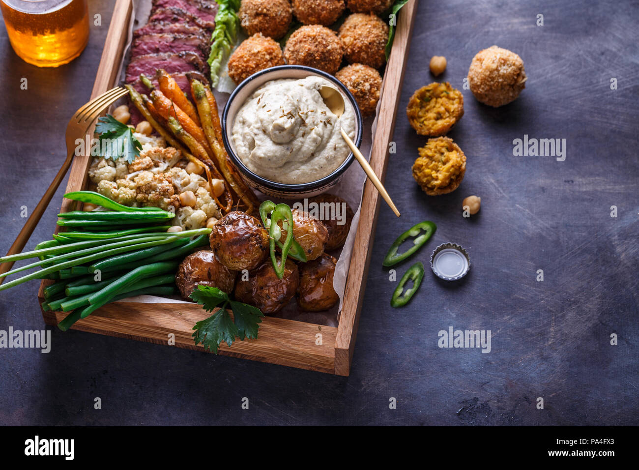 Arabic samosa kibbeh food hi-res stock photography and images - Alamy
