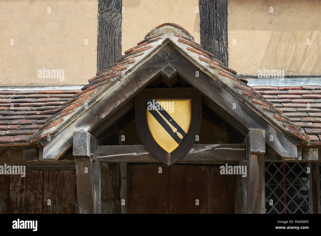 Shakespeare coat of arms hi-res stock photography and images - Alamy
