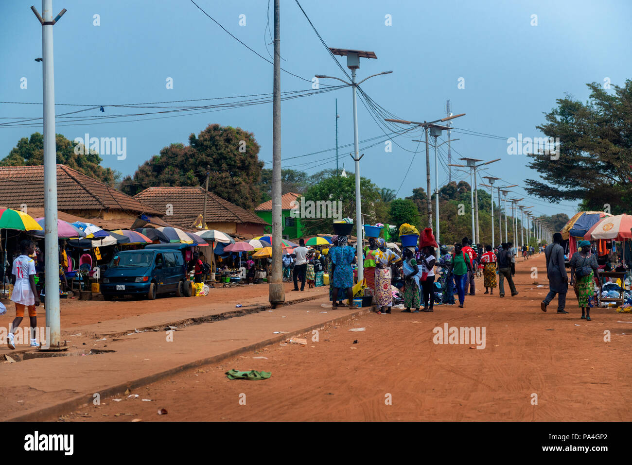 Guinea africa town hi-res stock photography and images - Alamy