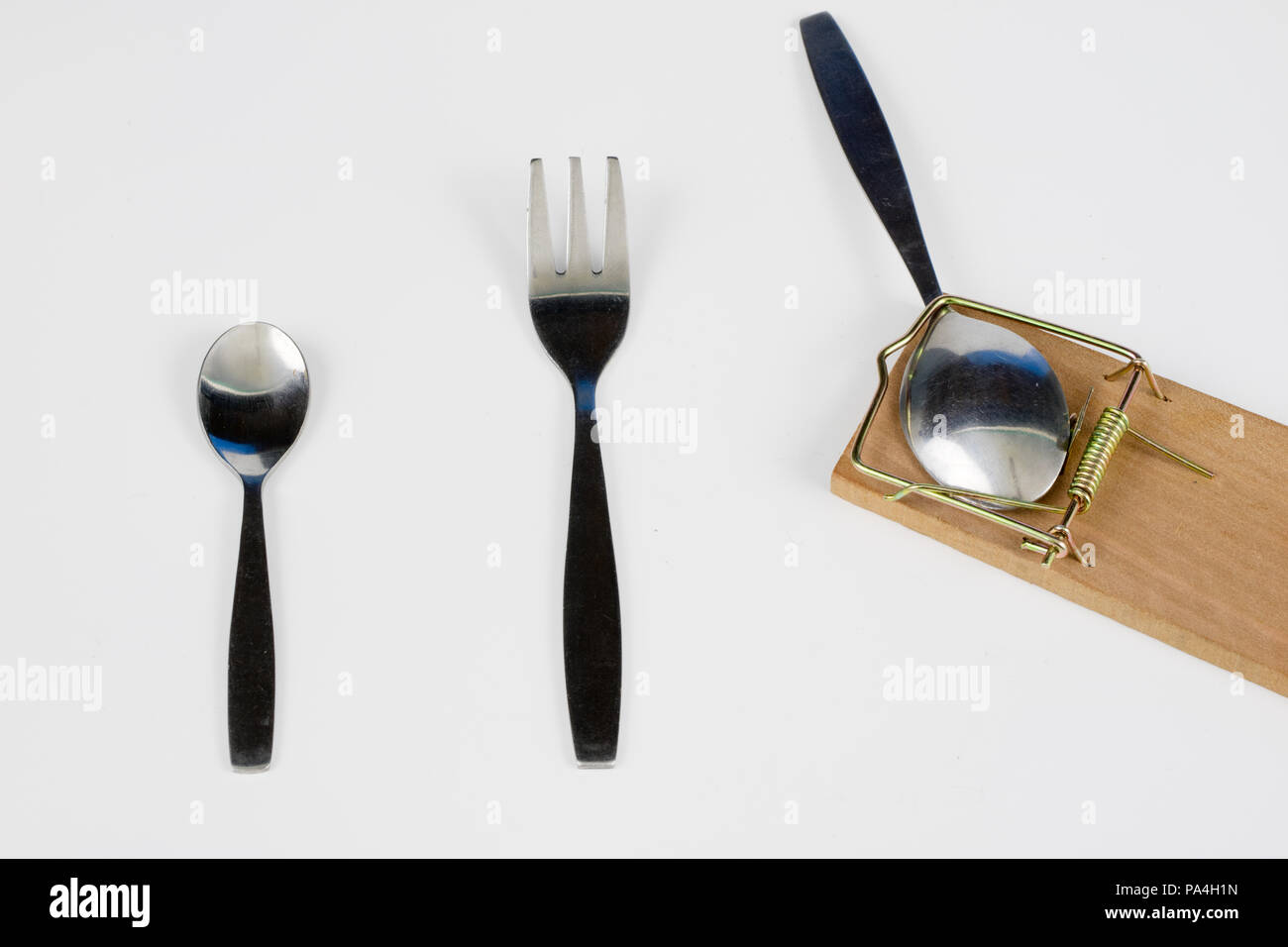 Spoon trap hi-res stock photography and images - Alamy