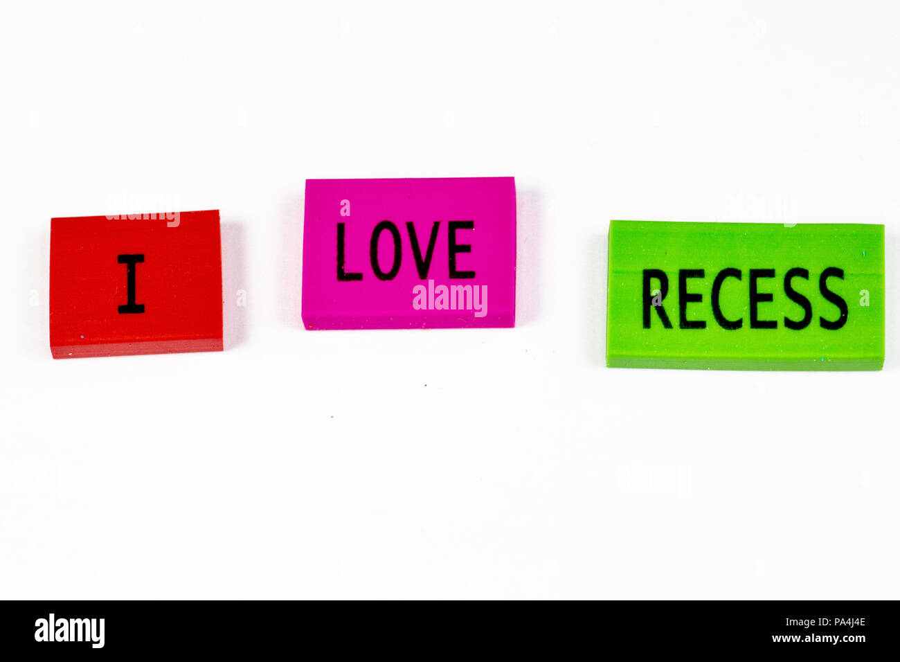 Recess cartoon hi-res stock photography and images - Alamy