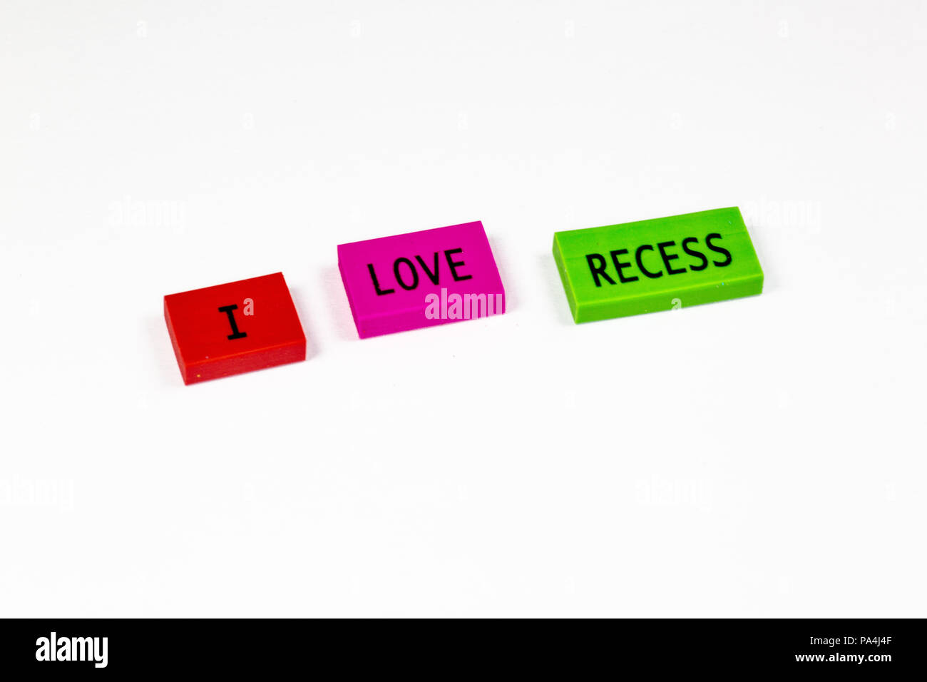 Recess cartoon hi-res stock photography and images - Alamy