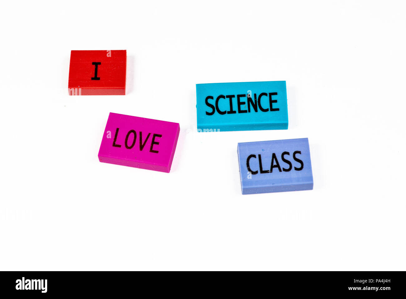 The joy of the first day of school expressed in blocks, I love science ...