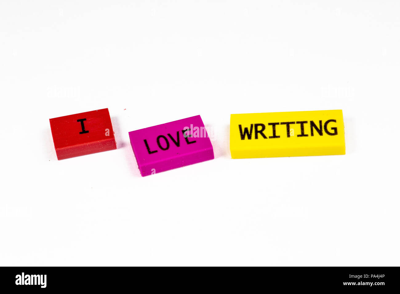 Love writing hi-res stock photography and images - Alamy