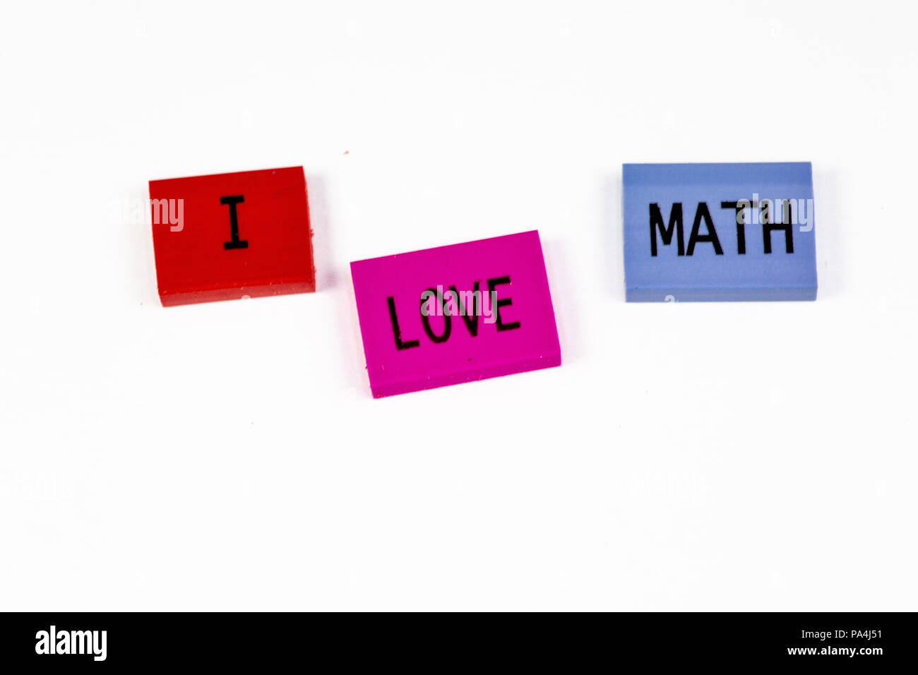 I love math hi-res stock photography and images - Alamy