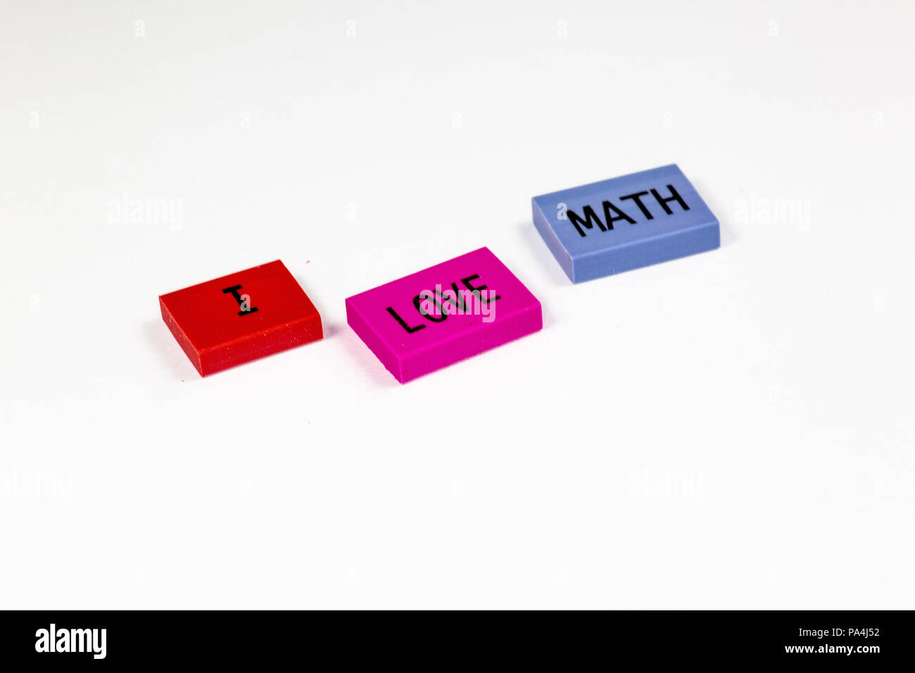 I love math hi-res stock photography and images - Alamy