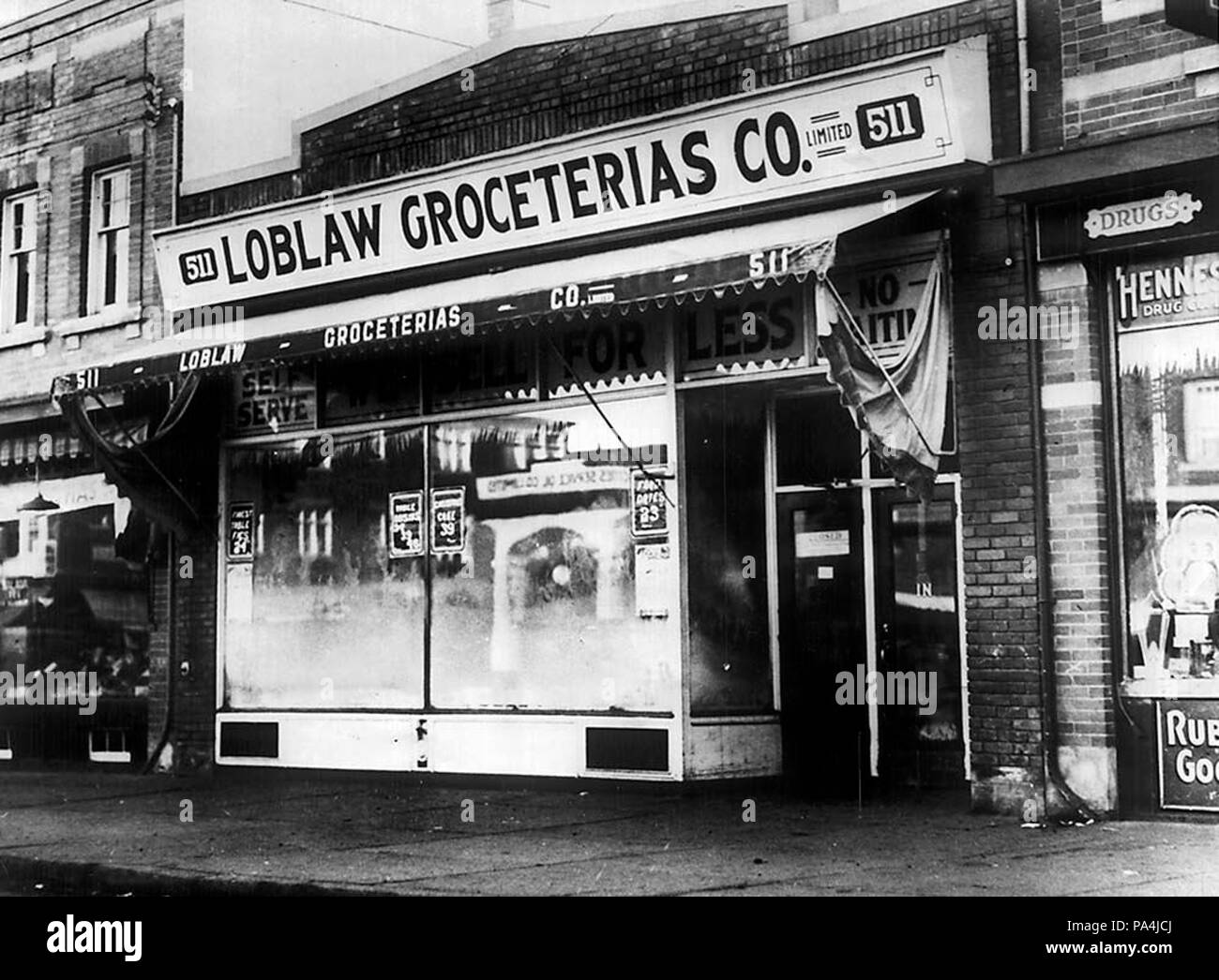 Loblaws Black and White Stock Photos & Images - Alamy