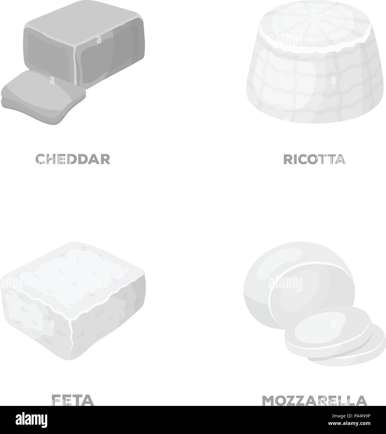 brand,cheddar,cheese,collection,dairy,different,feta,firm,food,icon ...