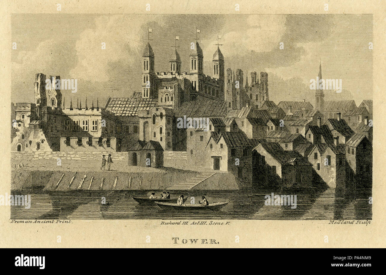 Tower (Richard III, Act III, Scene v Stock Photo - Alamy