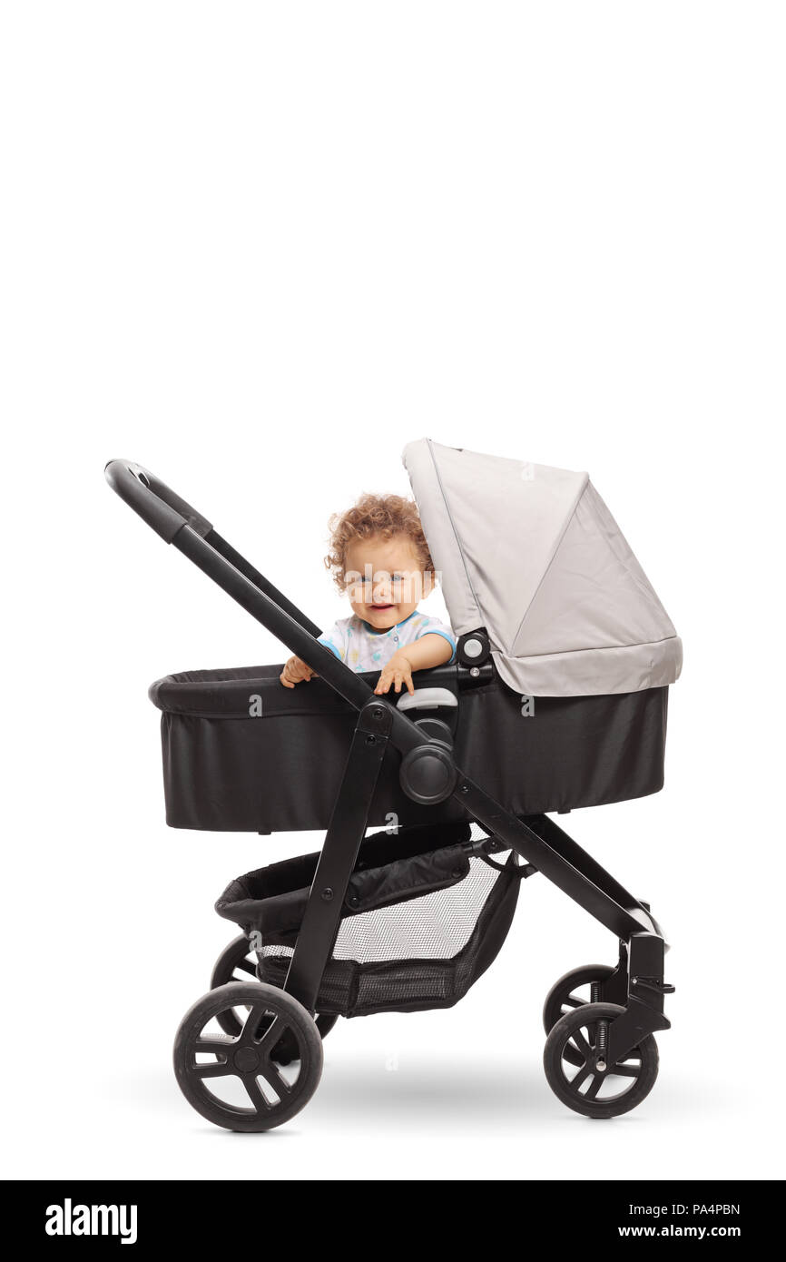 Baby boy in pushchair hi-res stock photography and images - Alamy