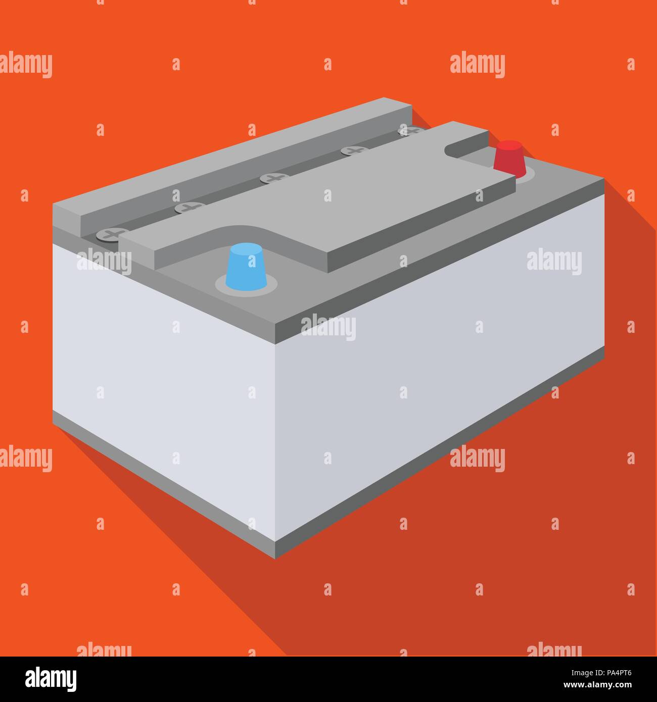 Battery car single icon in flat style for design.Car maintenance ...