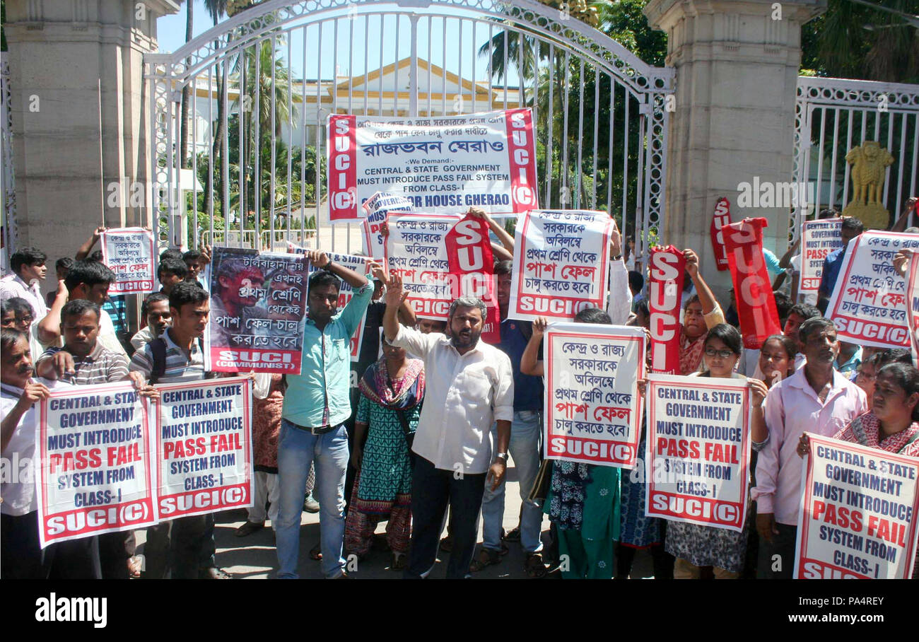 Socialist Unity Centre of India (Communist) or SUCI activist take parts ...